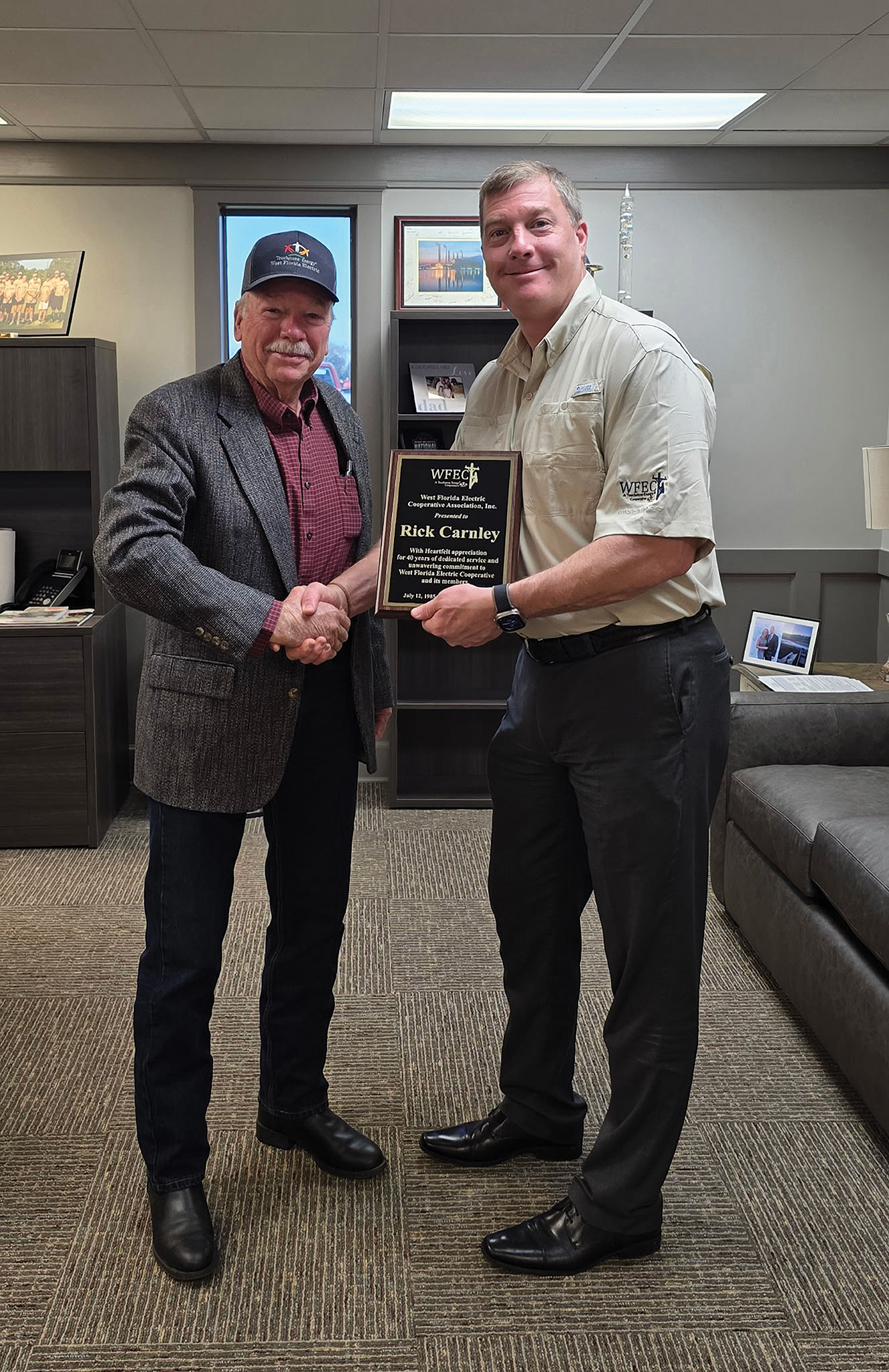 Carnley Retires with More Than 40 Years of Service - Current Light ...